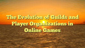 The Evolution of Guilds and Player Organizations in Online Games ...